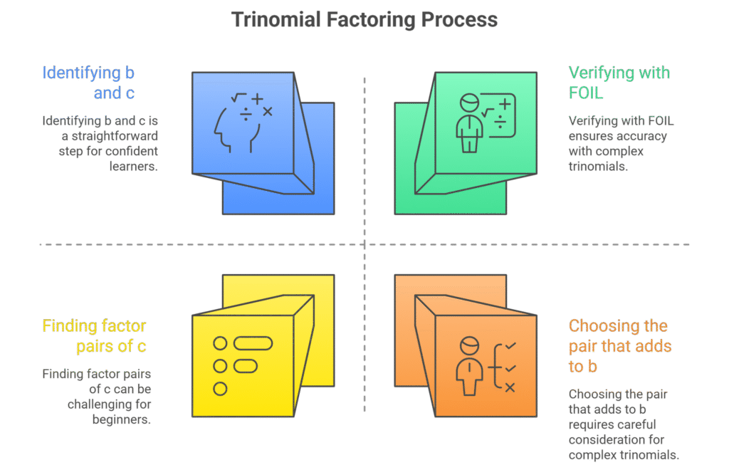 General Trinomial Factorization – 3 Easy Steps